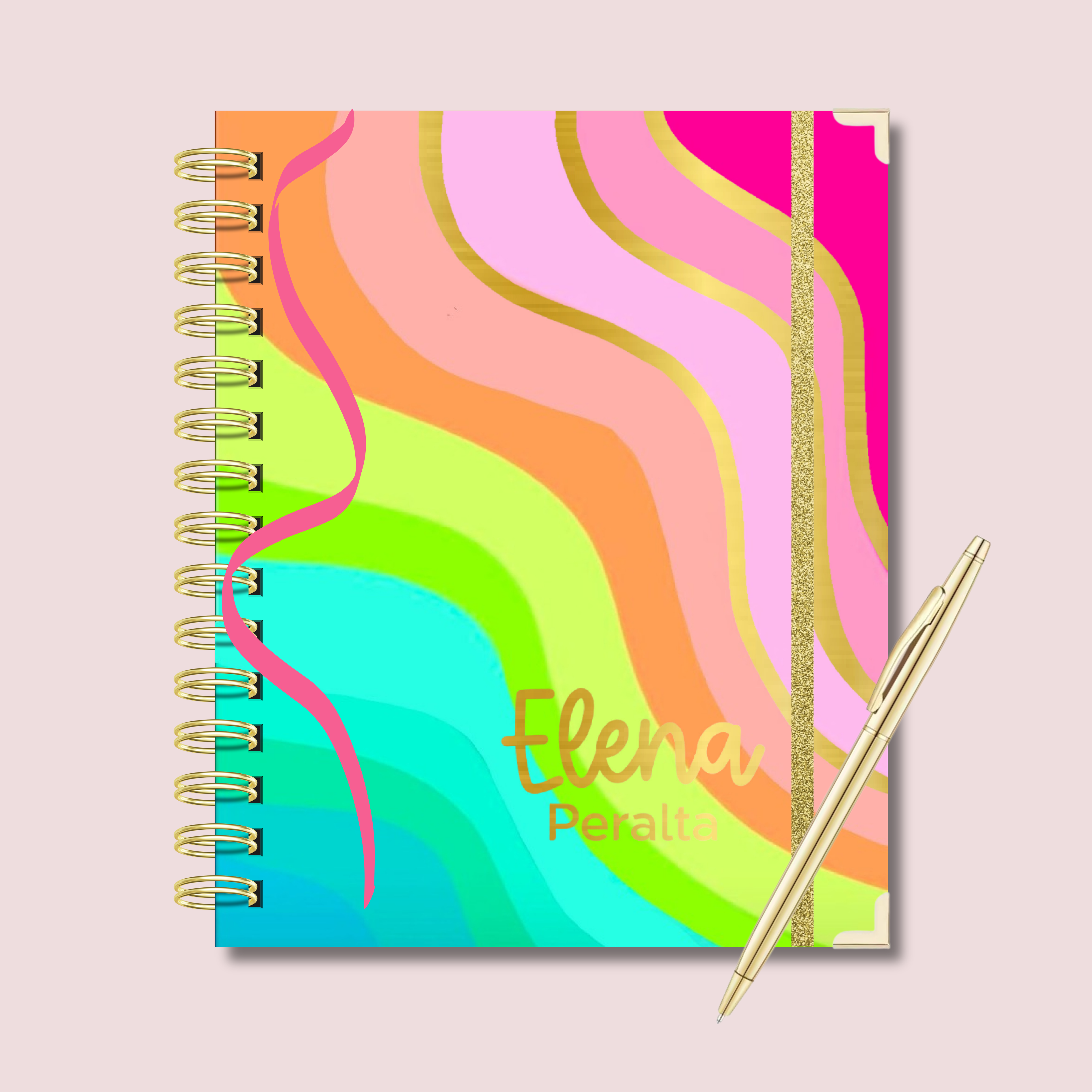 AGENDA RAINBOW - Vista Diaria – Crafties